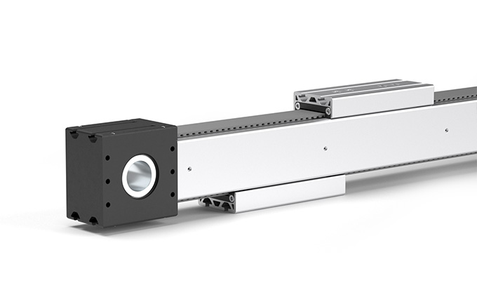 Linear guides with toothed belt drive | Paletti Profile Systems